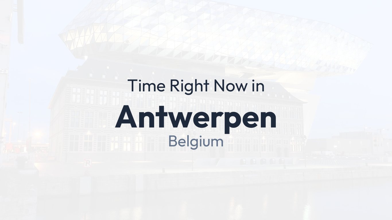 Time in Antwerpen, Belgium | Time.how