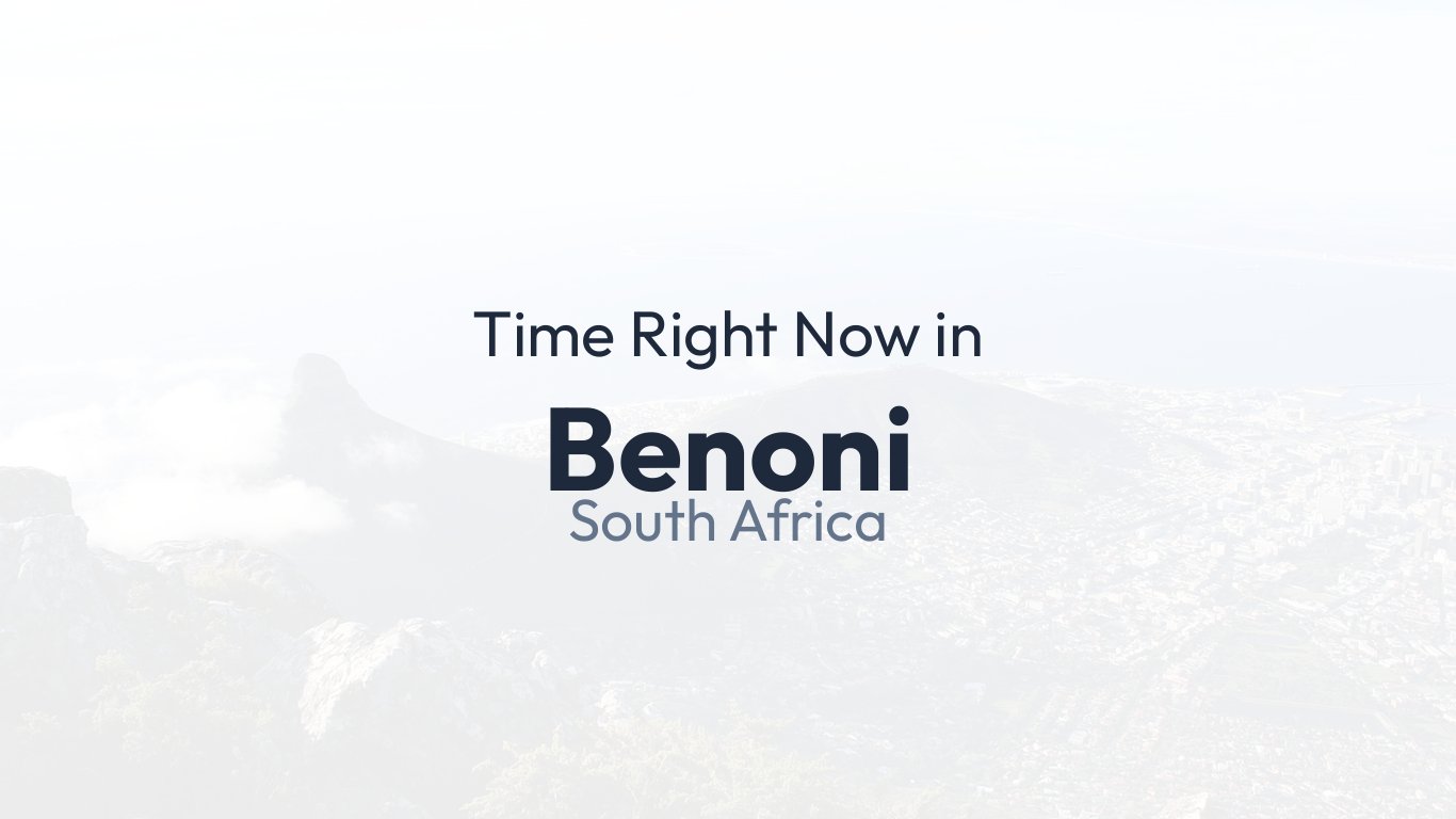 Time in Benoni, South Africa | Time.how