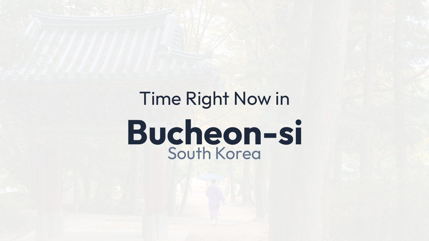 Time in Bucheon-si, South Korea | Time.how