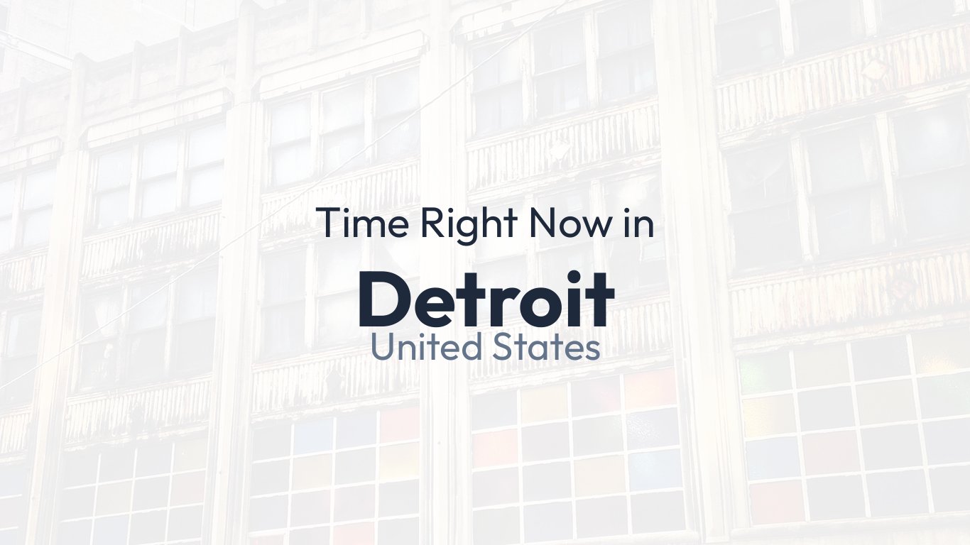 Time in Detroit, United States | Time.how