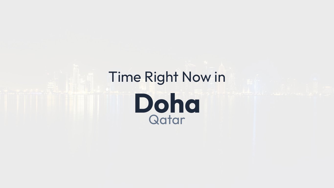 Time in Doha, Qatar | Time.how
