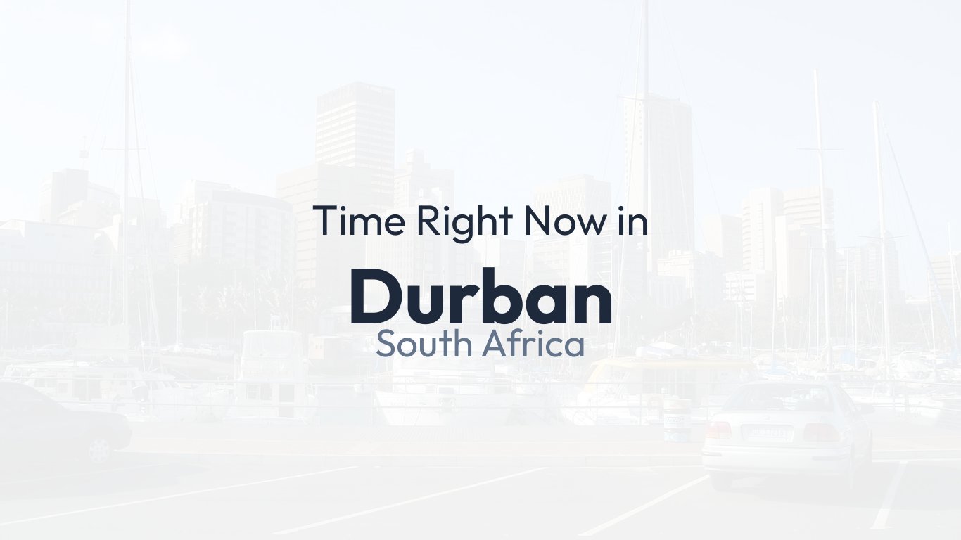 Time in Durban, South Africa | Time.how