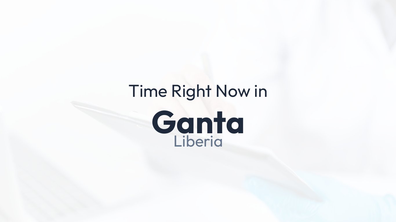 Time in Ganta, Liberia | Time.how
