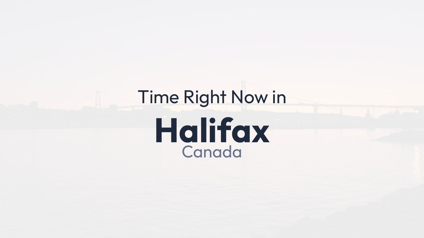Time in Halifax, Canada | Time.how