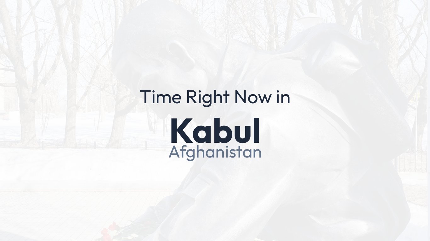 Time in Kabul, Afghanistan | Time.how