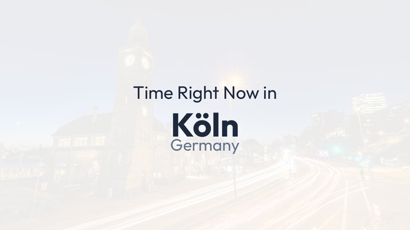 Time in Köln, Germany | Time.how