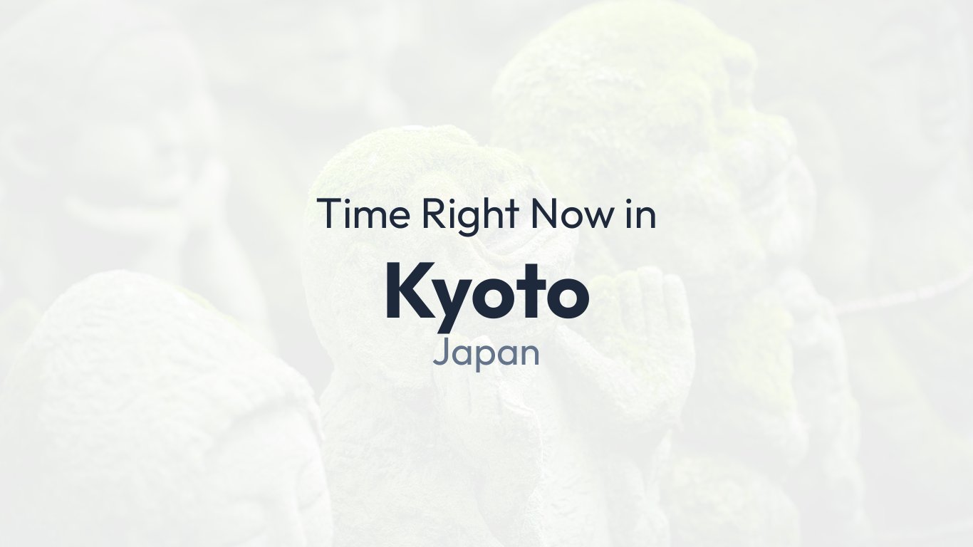 Time in Kyoto, Japan | Time.how