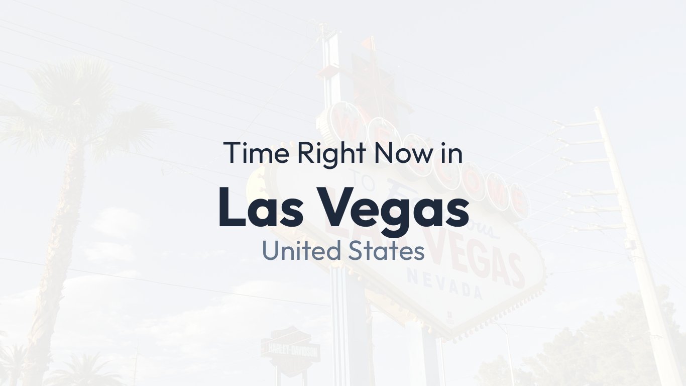Time in Las Vegas, United States | Time.how