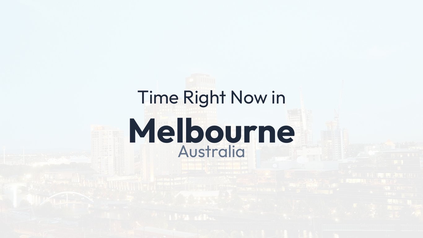 Time in Melbourne, Australia | Time.how