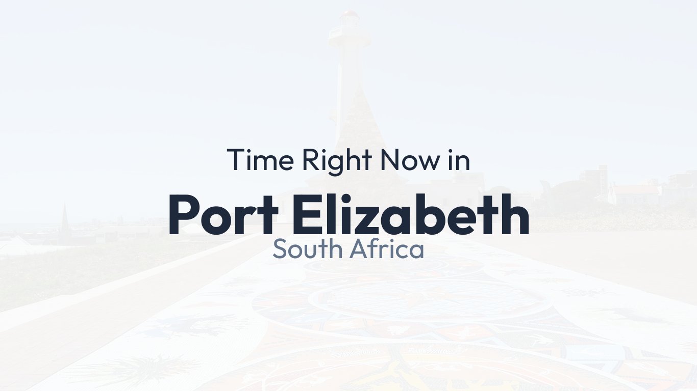 Time in Port Elizabeth, South Africa | Time.how