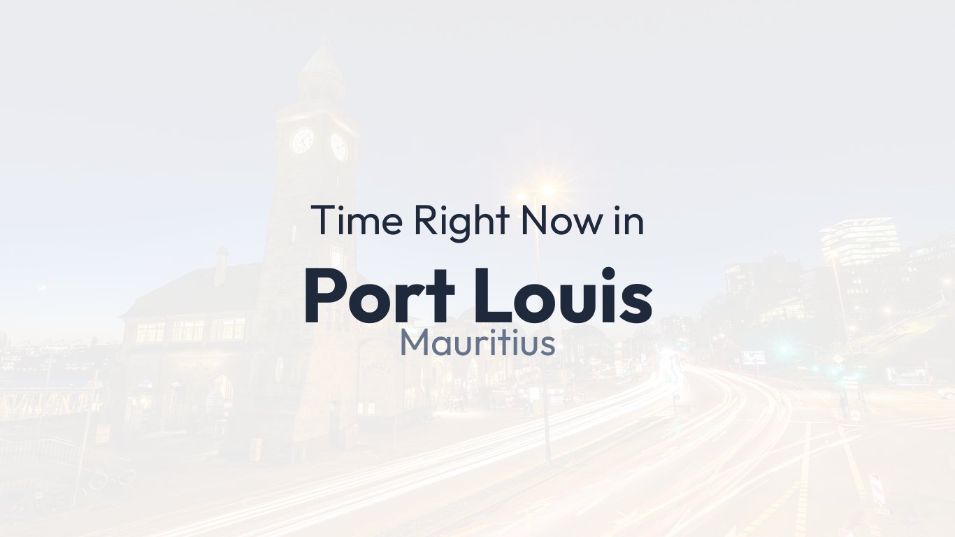 Time in Port Louis, Mauritius | Time.how