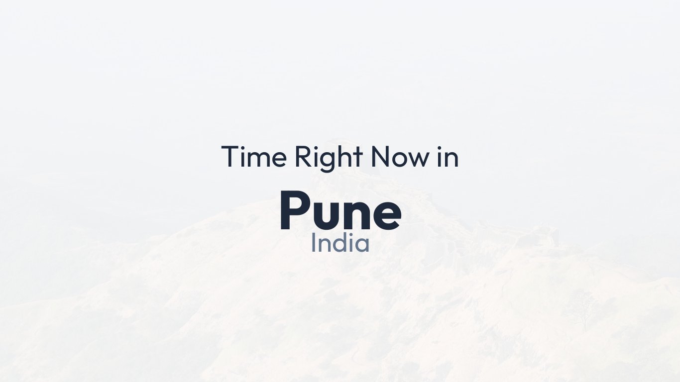 Time in Pune, India | Time.how