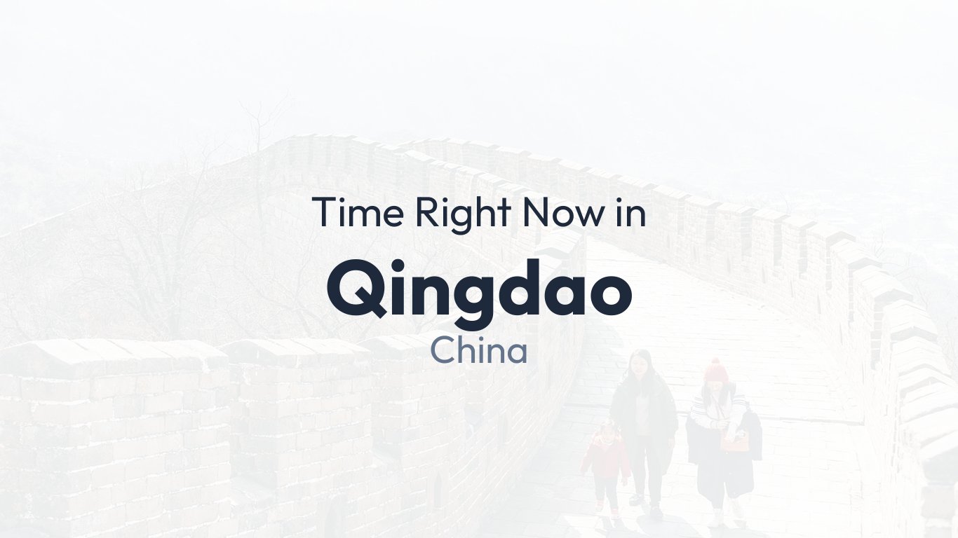 Time in Qingdao, China | Time.how