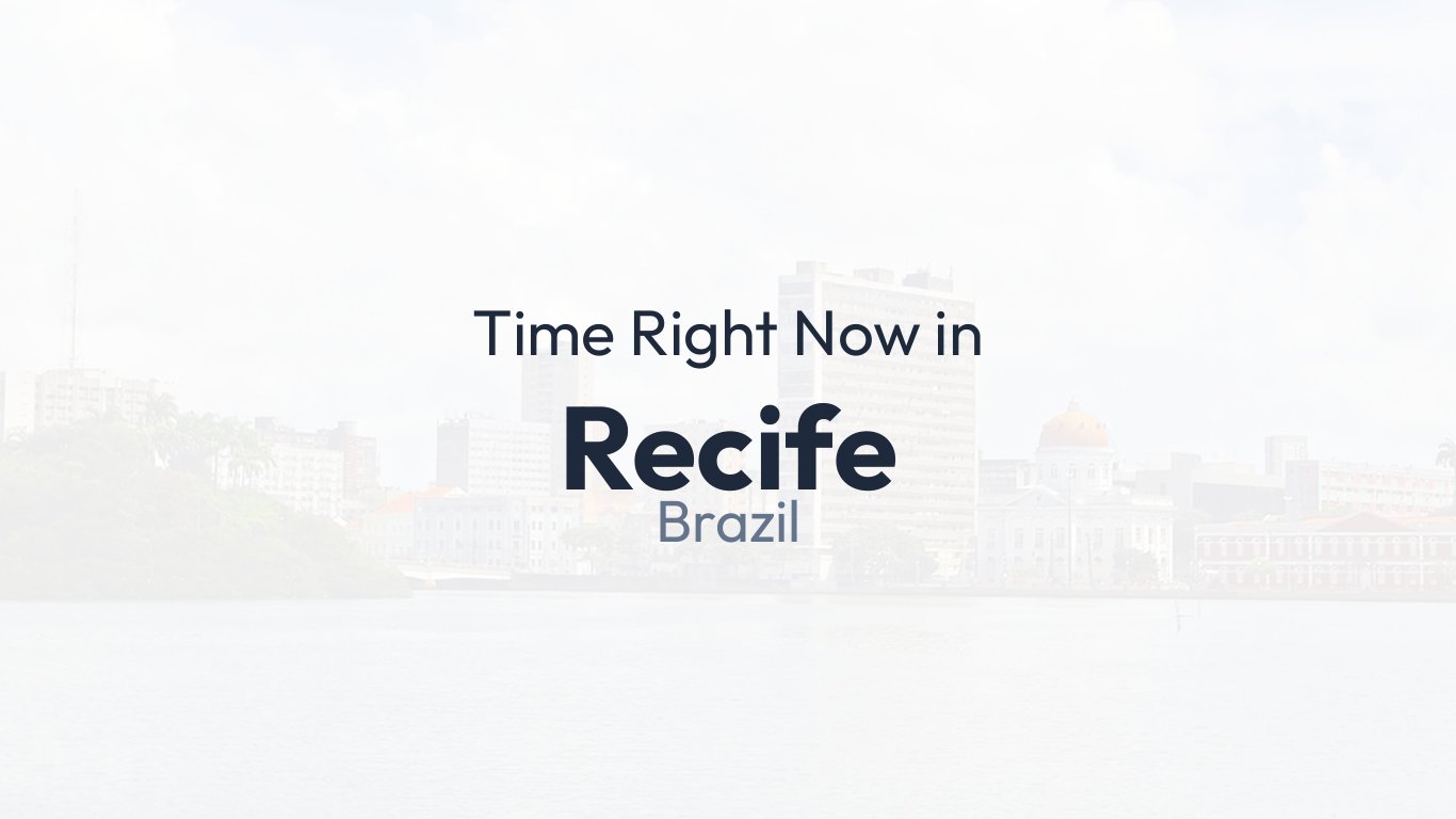 Time in Recife, Brazil | Time.how
