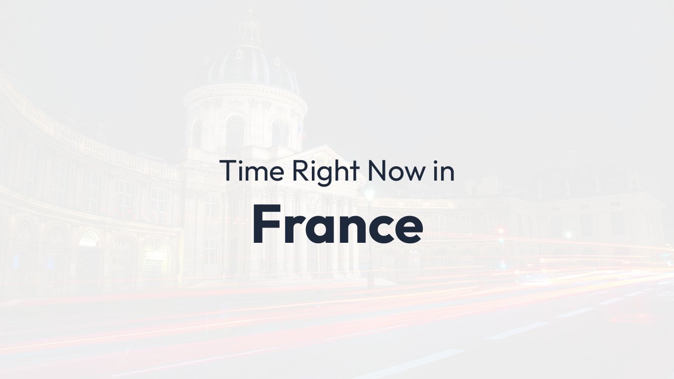 Time in France | Time.how