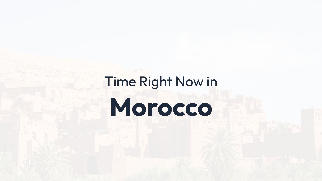 Time in Morocco | Time.how