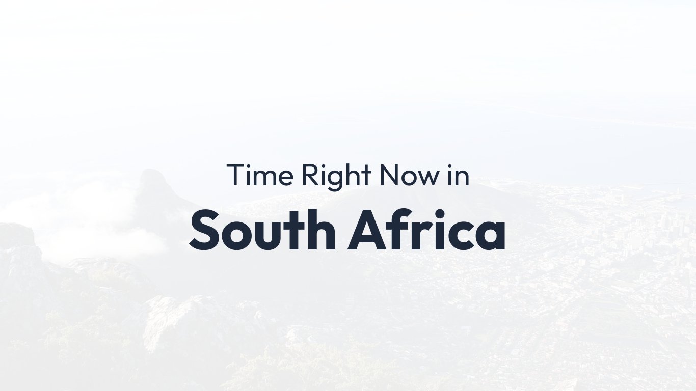 Time in South Africa | Time.how