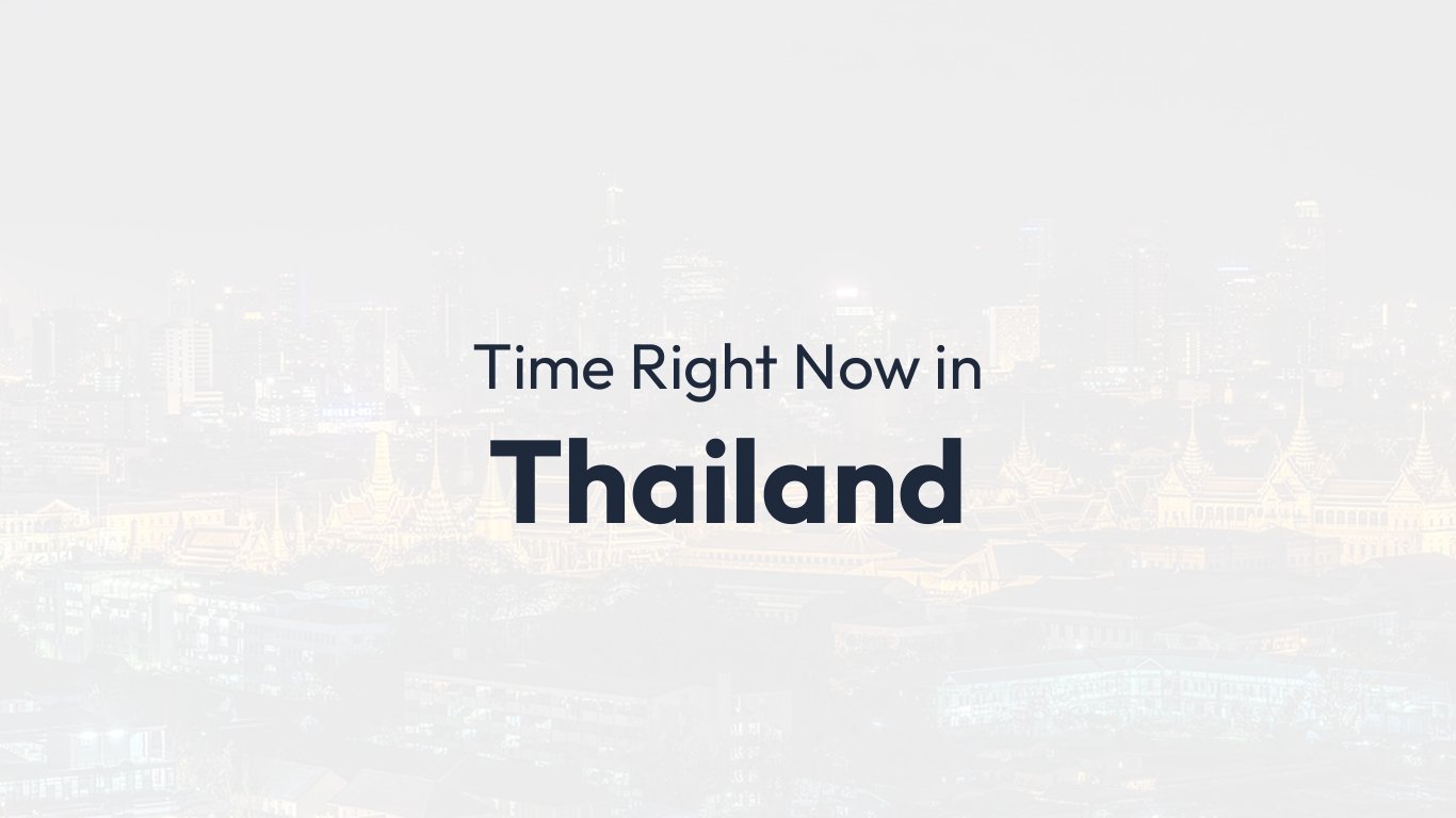 Time in Thailand | Time.how