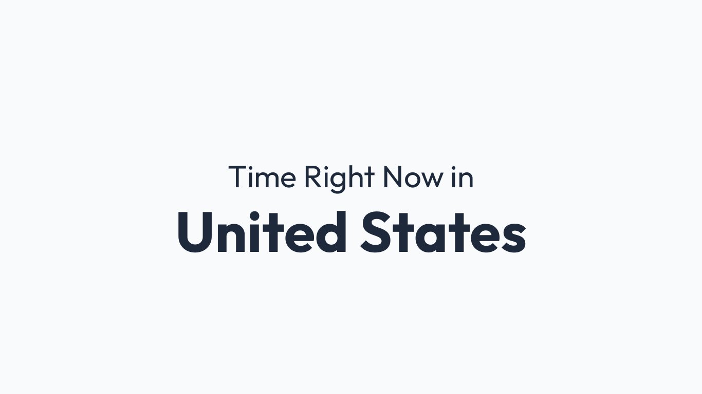 Time in United States | Time.how