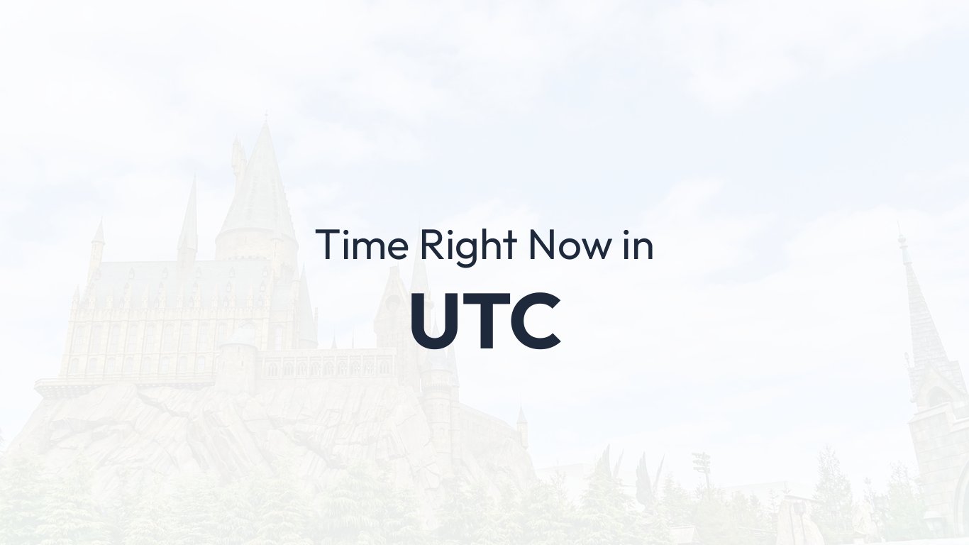 Time in UTC (Coordinated Universal Time) | Time.how